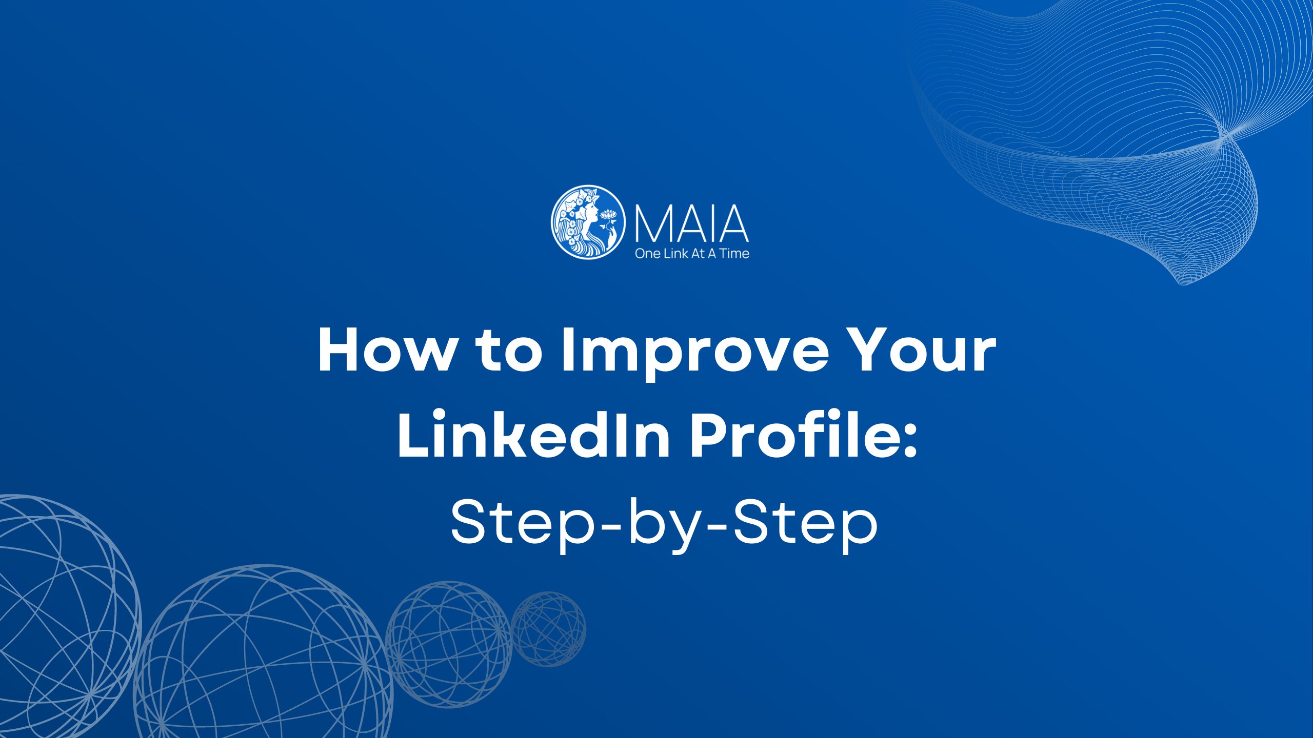 Team MAIA | How to Improve Your LinkedIn Profile: Step-by-Step