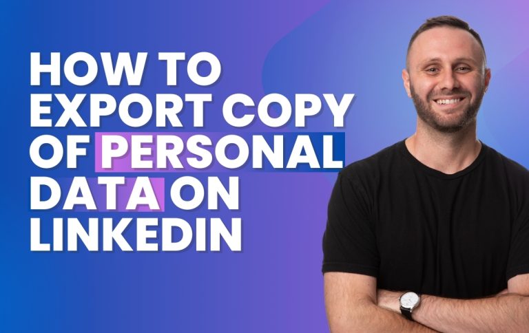 How To Export Data on Linkedin | MAIA Digital